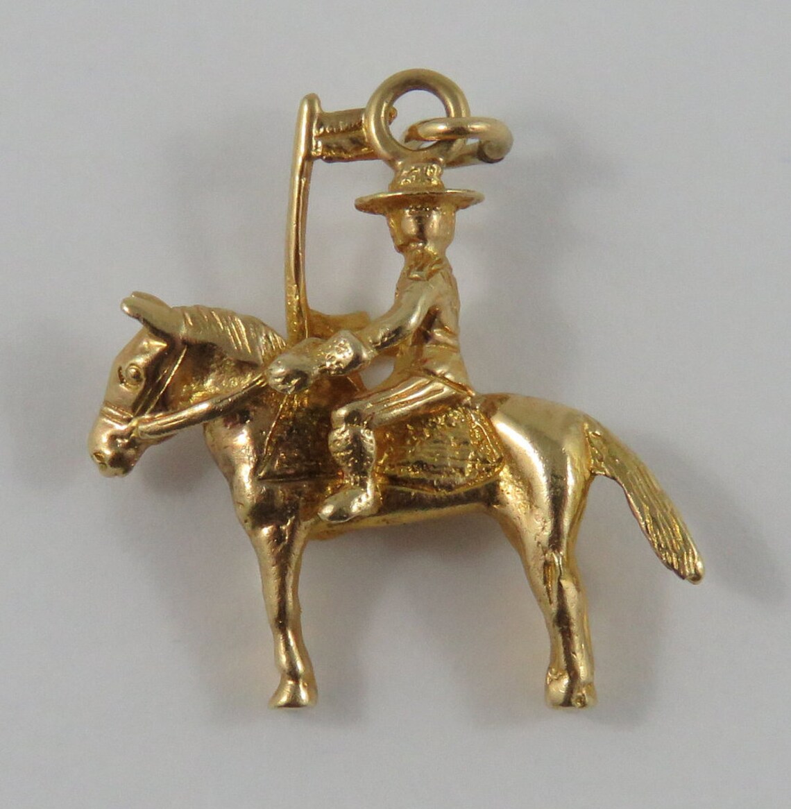 Royal Canadian Mounted Police RCMP 14K Gold Vintage Charm - Etsy