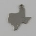 Map of Texas State Sterling Silver Vintage Charm for Bracelet - Etsy