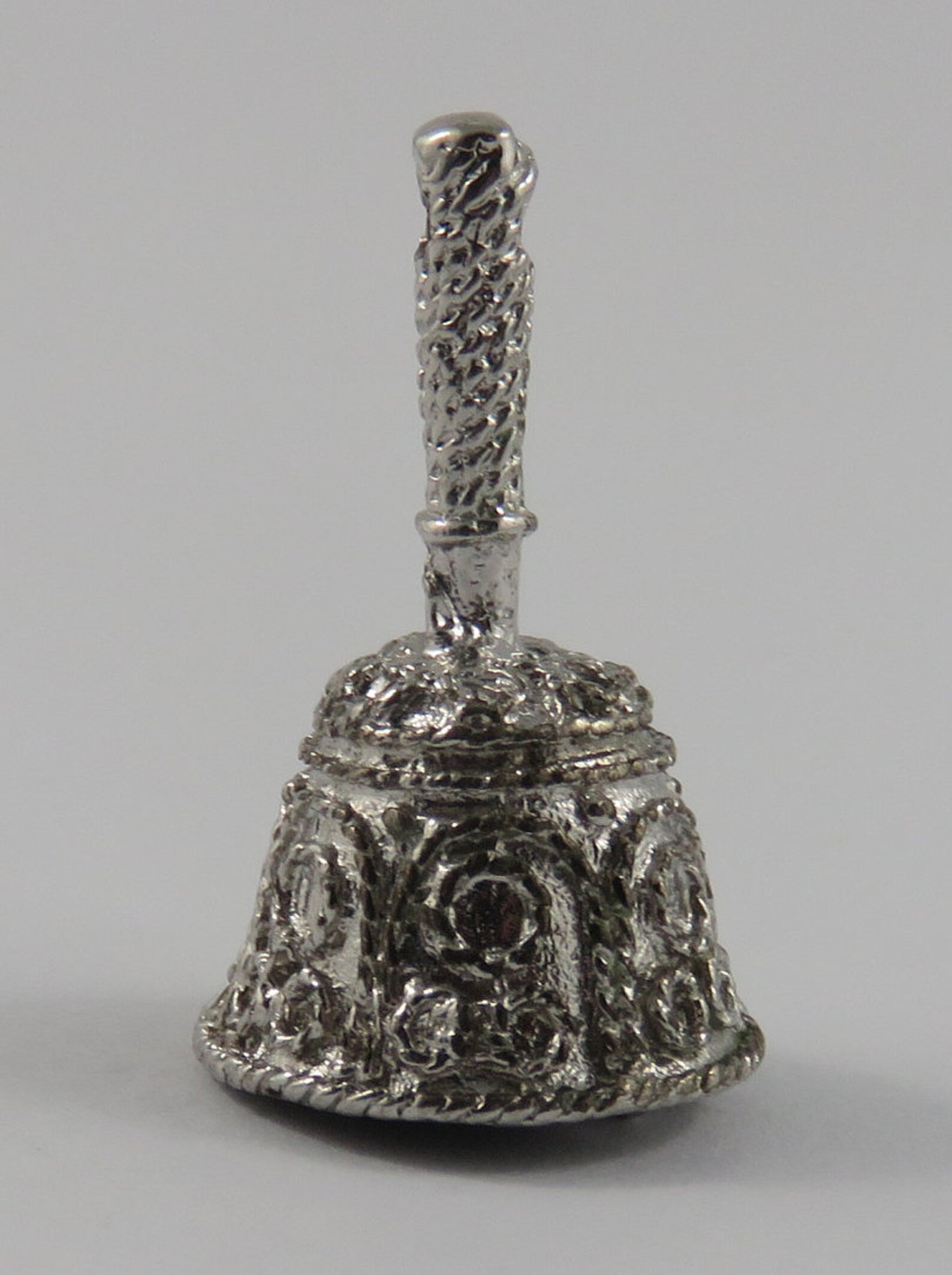 Ringing Dinner Bell Mechanical Sterling Silver Vintage Charm - Etsy