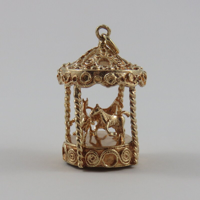 Carousel Charm - Etsy