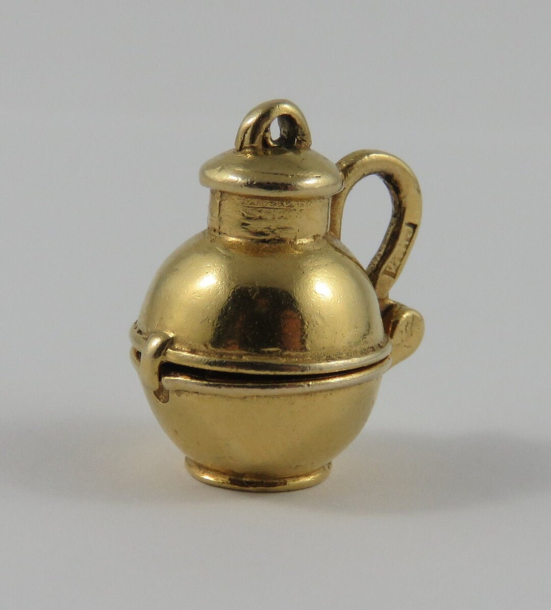 Milk Jug Opens to Cow Mechanical 9K Gold Vintage Charm for Bracelet - Etsy