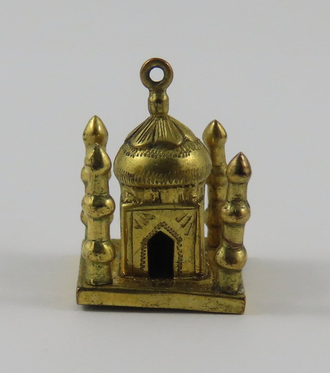 Mosque 8K Gold Vintage Charm for Bracelet - Etsy