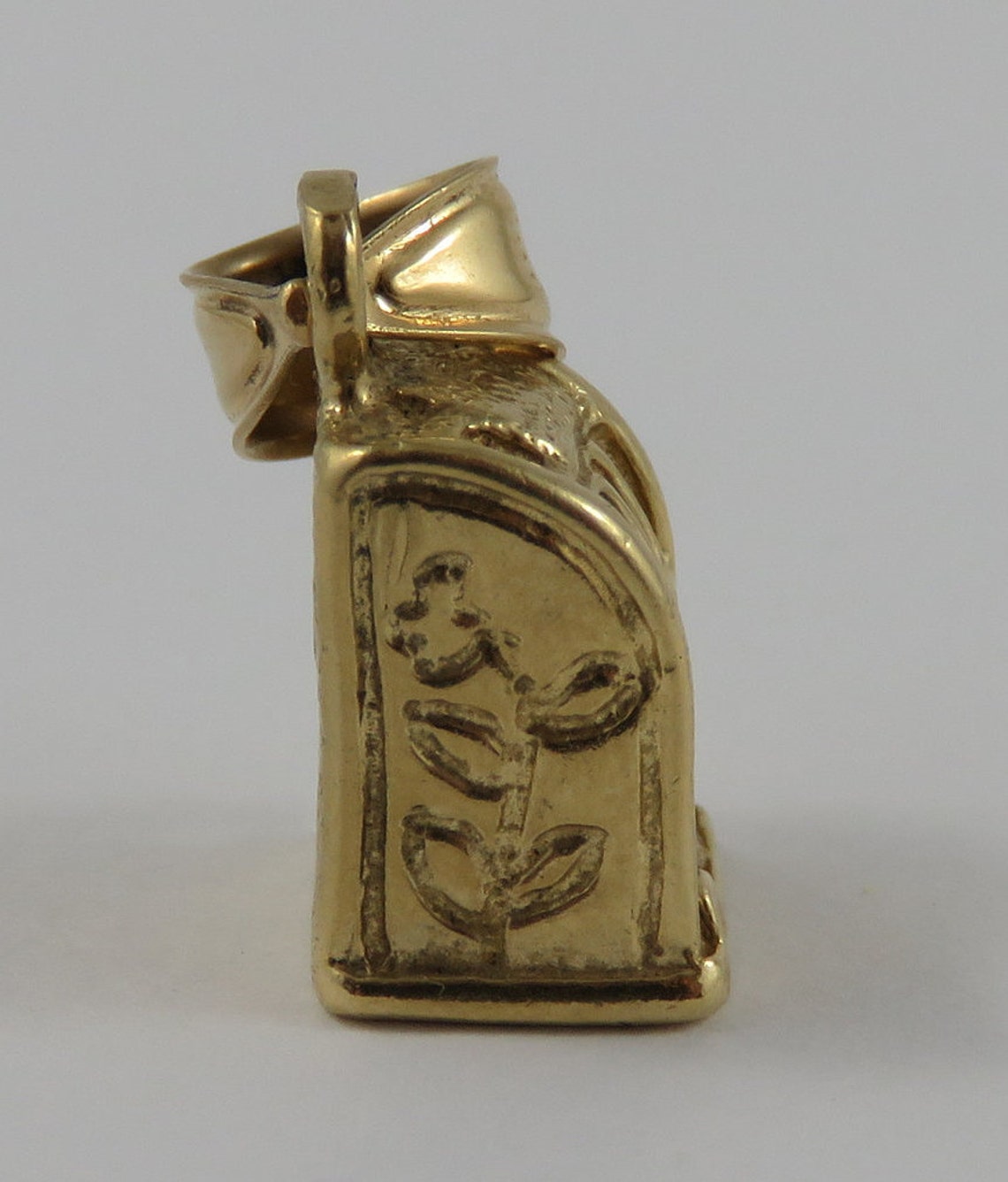 Slot Machine 14K Gold Vintage Charm for Bracelet - Etsy