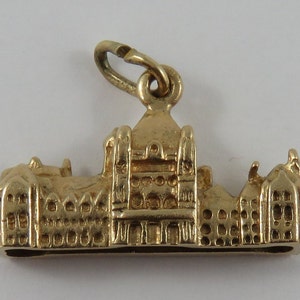 Parliament Building Toronto 10K Gold Vintage Charm for Bracelet - Etsy