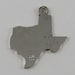 Map of Texas State Sterling Silver Vintage Charm for Bracelet - Etsy