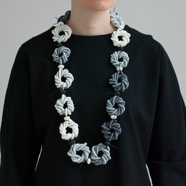 Textile Necklaces - Etsy