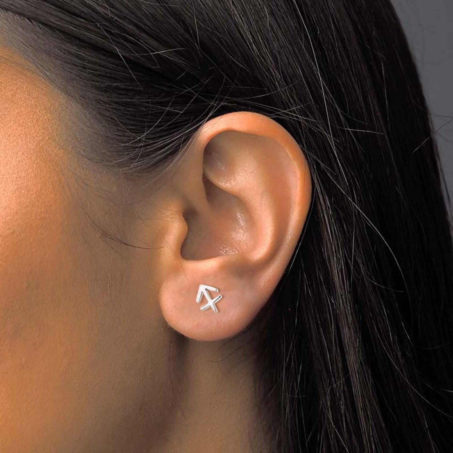 Zodiac Earrings • Horoscope Earrings • Star Sign Earrings • Zodiac Stud ...