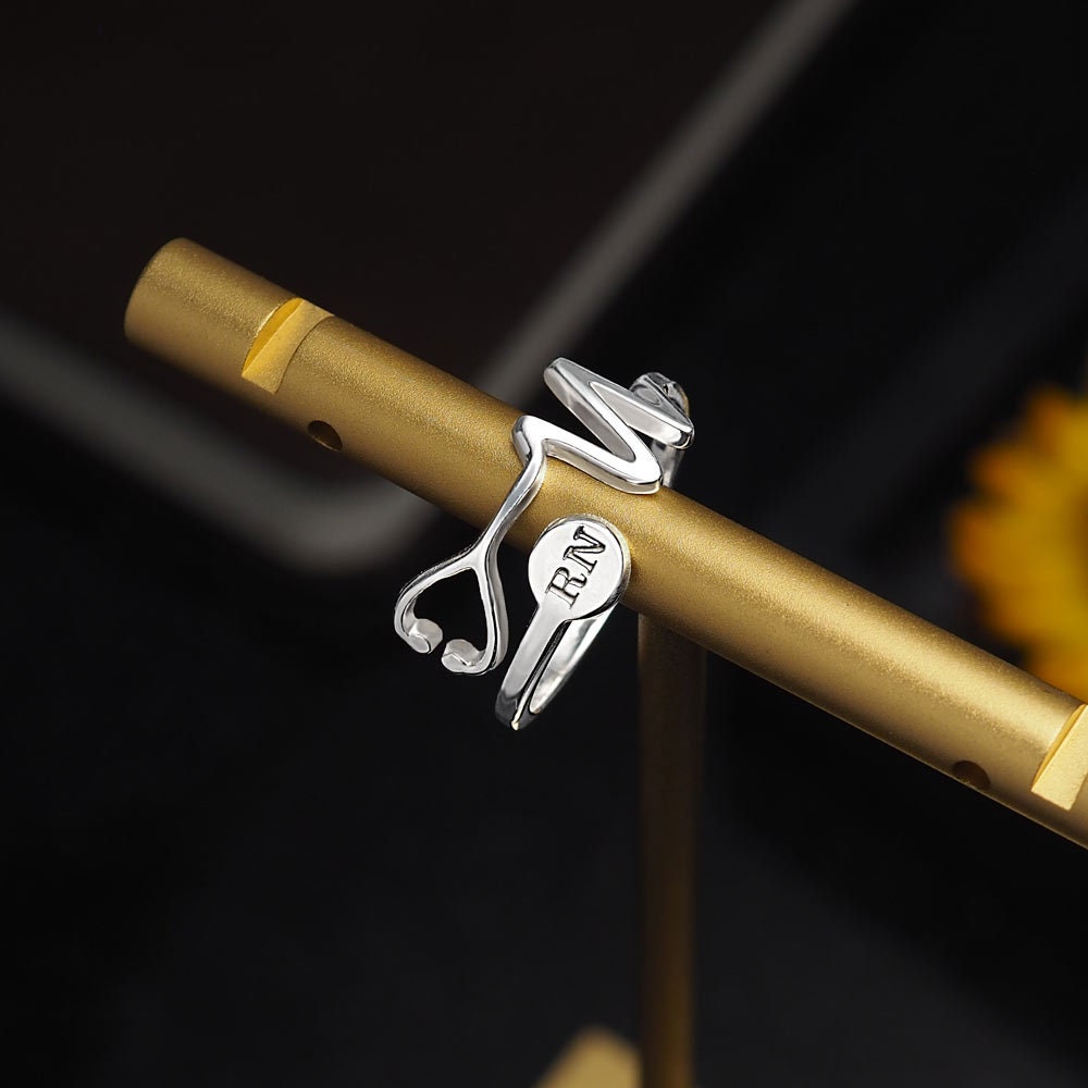 Stethoscope Nurse Ring - Etsy