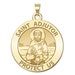 Saint Adjutor Round Religious Medal - Etsy