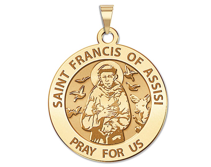 18k Gold Antique Religious Medal, 18k Gold Catholic Pendant, 18 Ct Gold ...
