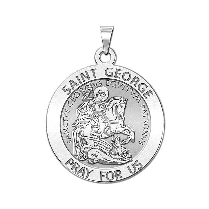 St George Pendant - Etsy