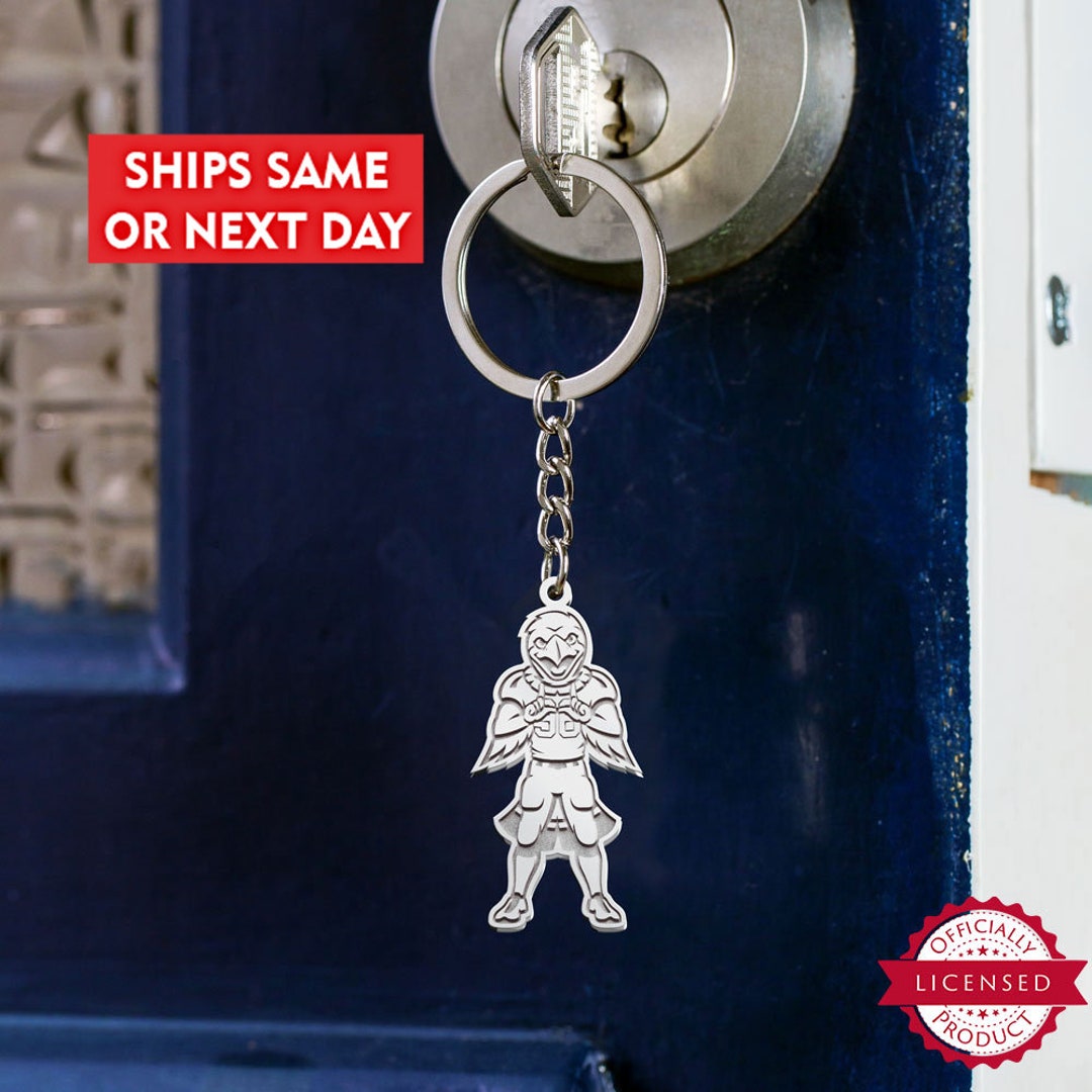 Swoop the Red-tailed Hawk Keychain - Etsy