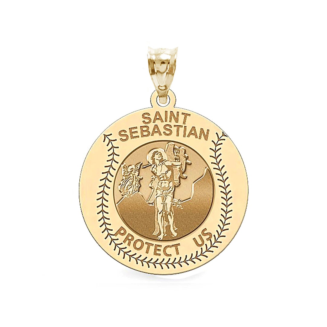 Exclusive Saint Sebastian Baseball Medal - Etsy