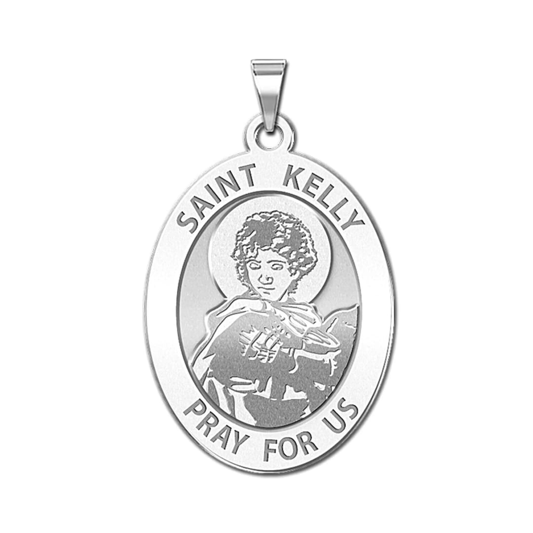Saint Kelly Religious Medal - Etsy