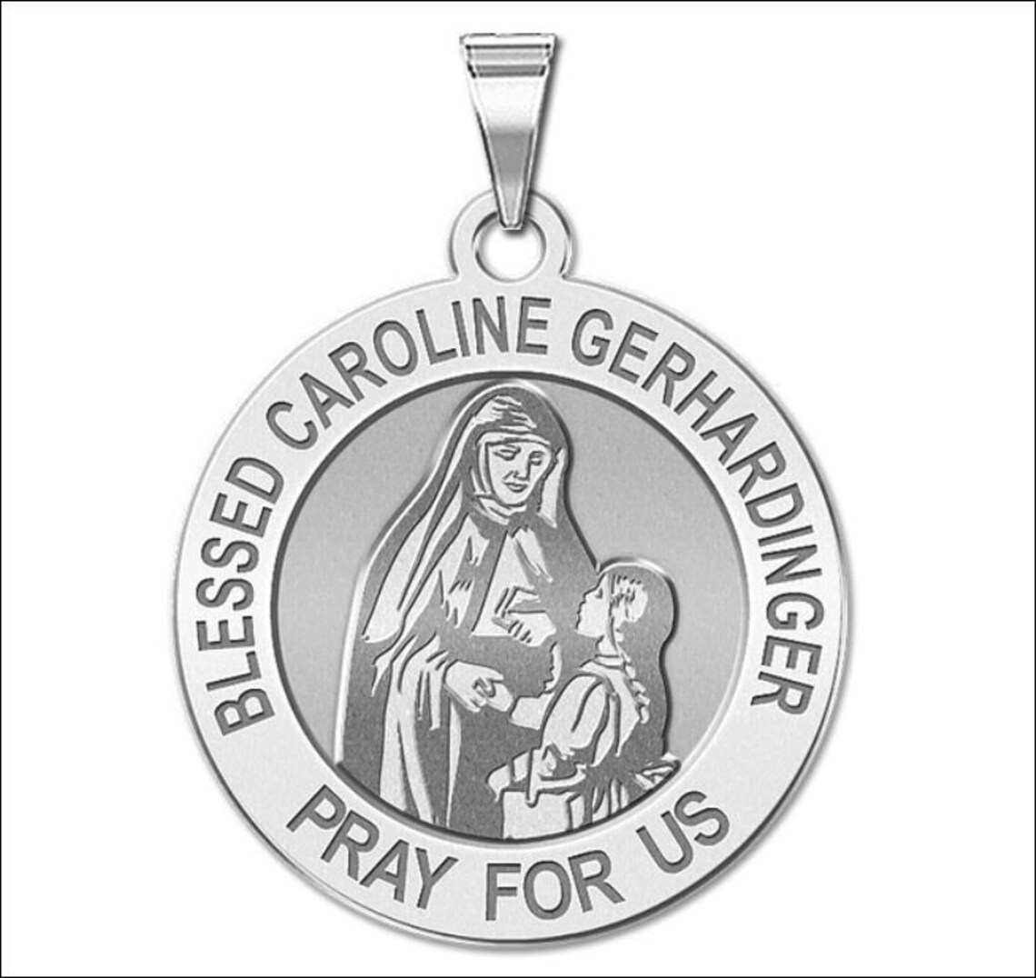Blessed Caroline Gerhardinger Round Religious Medal | Etsy