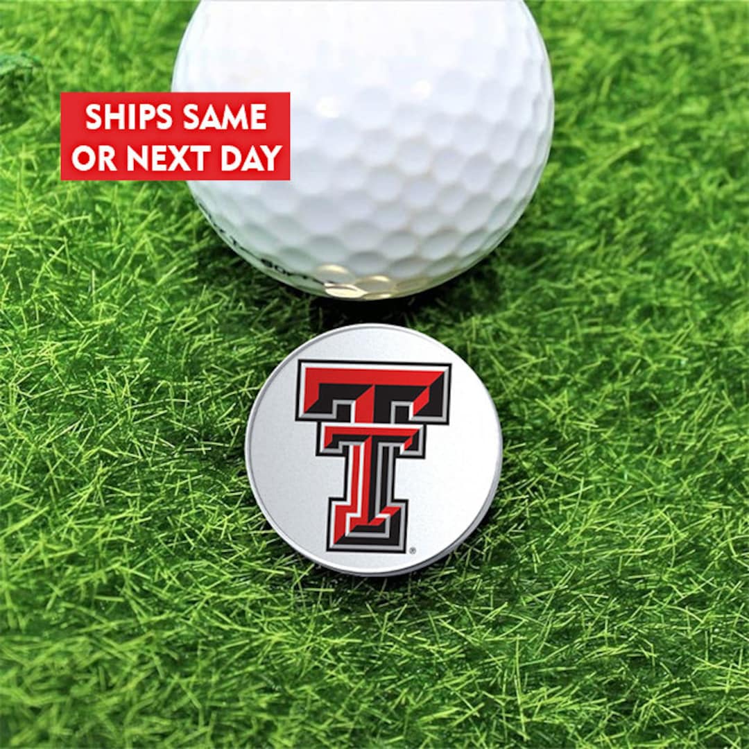 Texas Tech Rawls T Golf Ball Marker - Etsy