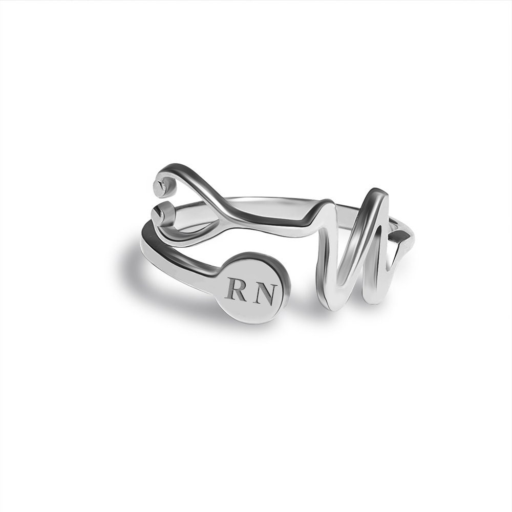 Stethoscope Nurse Ring - Etsy