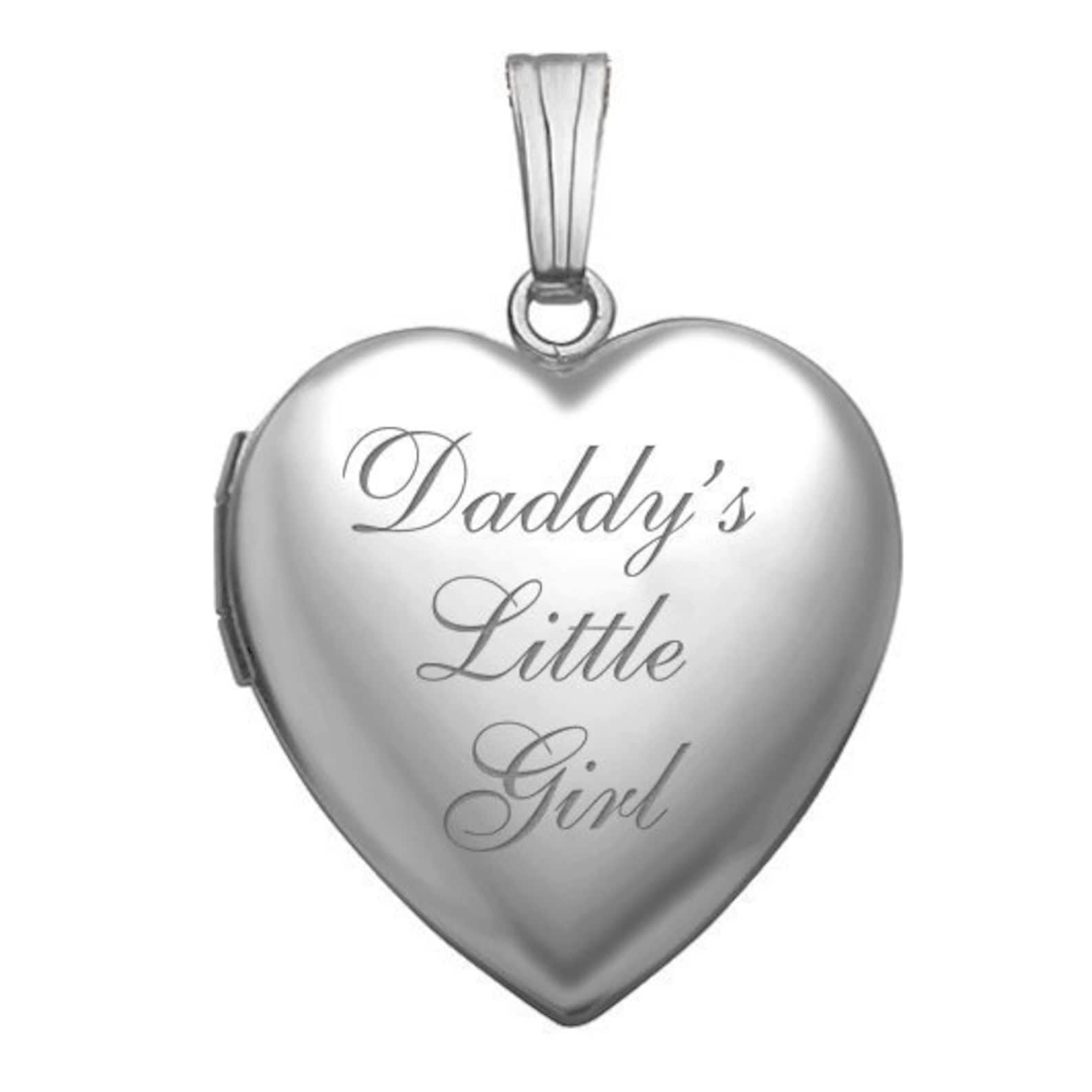 Daddy's Little Girl Locket Daddy's Little Girl - Etsy