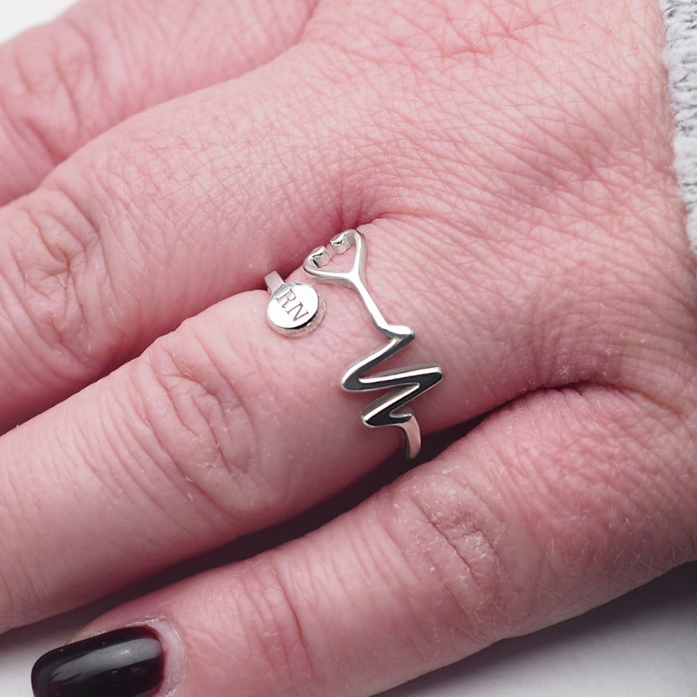 Stethoscope Nurse Ring - Etsy