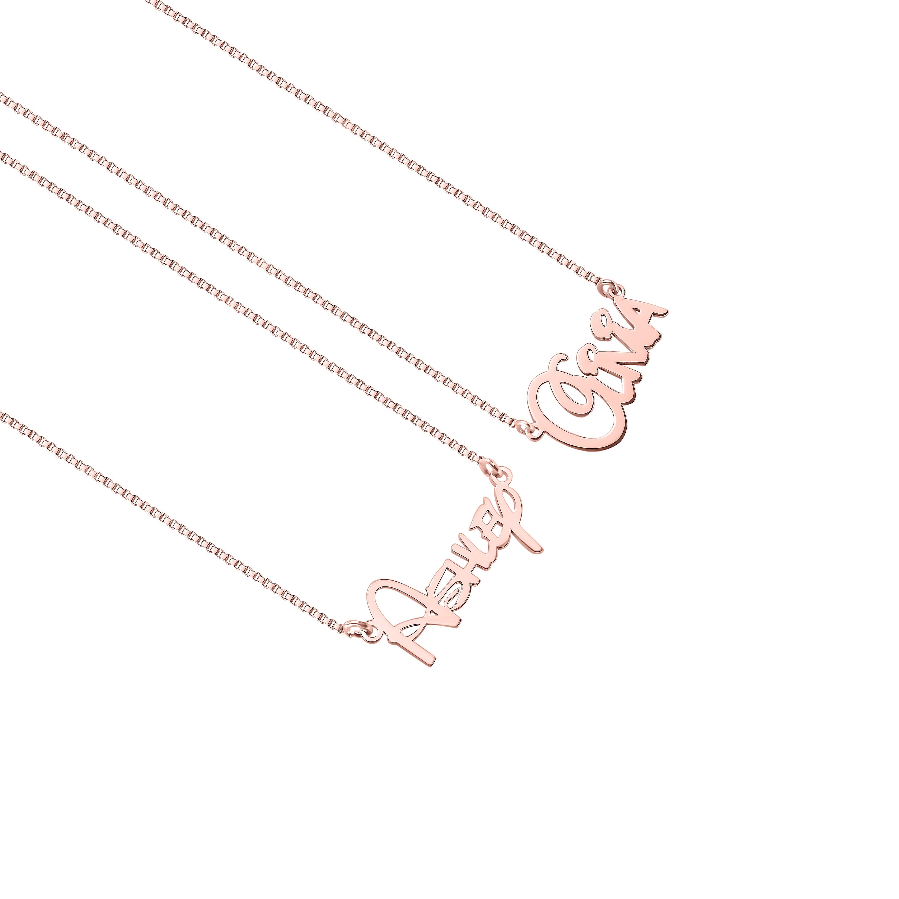 Fairy Tale Name Necklace Disney Princess Name Necklace for - Etsy