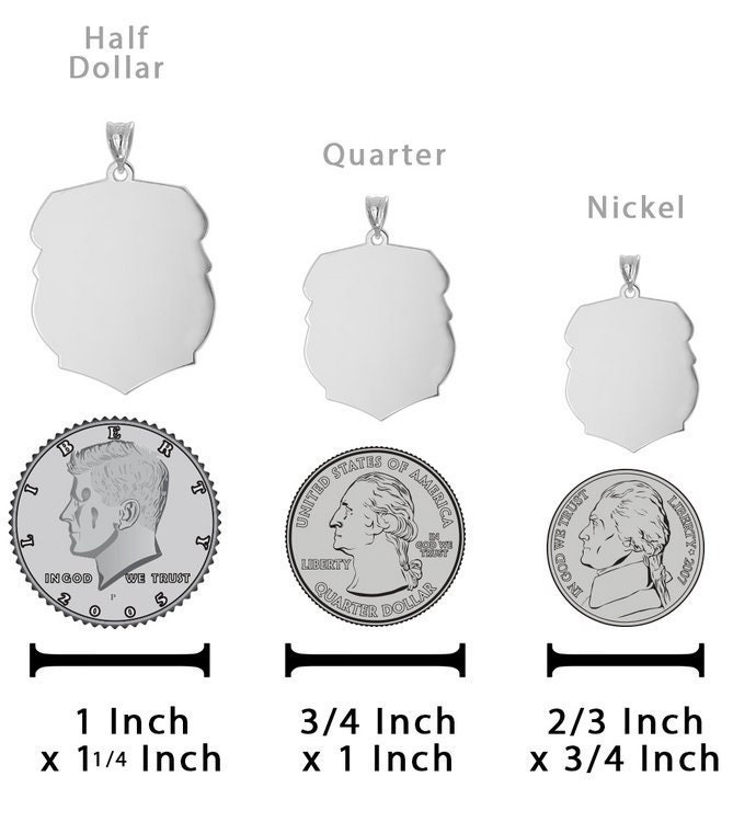 Saint Michael Personalized Police Badge With Department & - Etsy