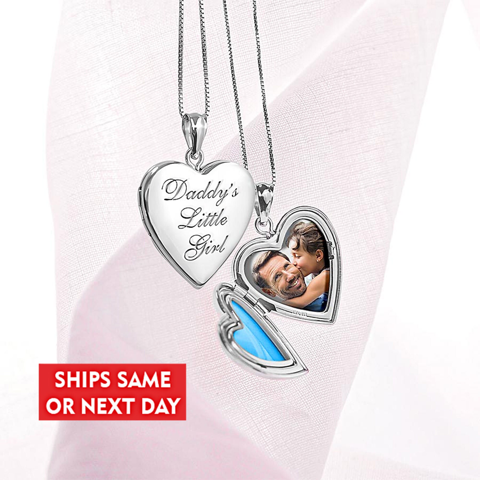 Daddy's Little Girl Locket Daddy's Little Girl - Etsy