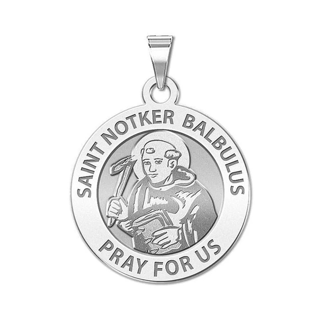 Saint Notker Balbulus Religiöse Medaille - Etsy Österreich