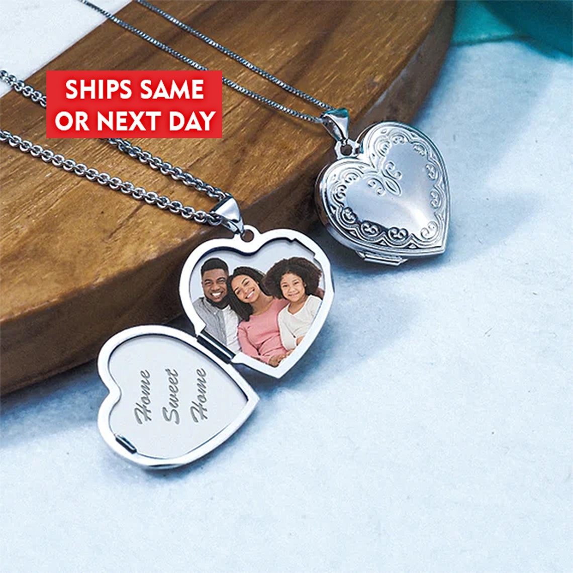 Sterling Silver Floral Heart Photo Locket 3/4 Inch X 3/4 - Etsy