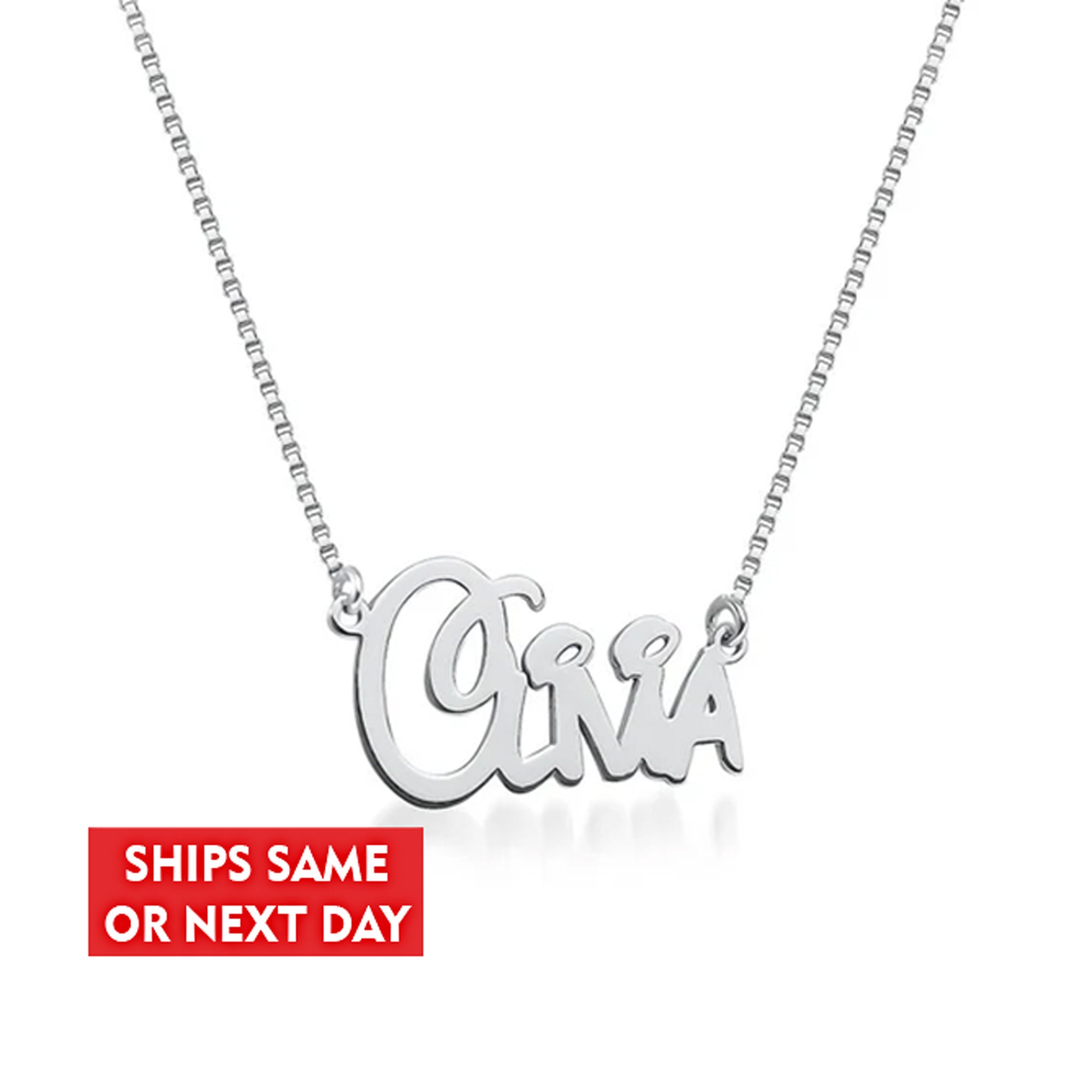 Fairy Tale Name Necklace Disney Princess Name Necklace for - Etsy