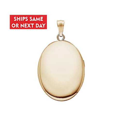 Solid 14k Yellow Gold Diamond Heart Photo Locket - Etsy