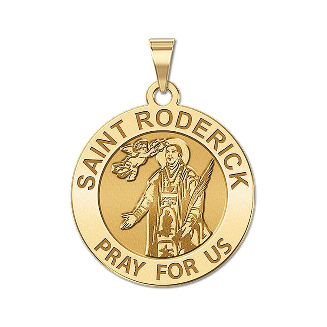 Saint Roderick Religious Medal - Etsy UK