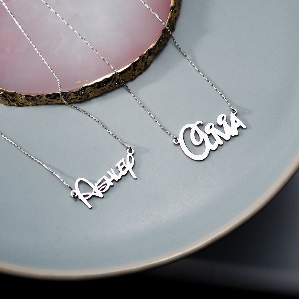 Fairy Tale Name Necklace Disney Princess Name Necklace for - Etsy