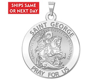 Saint George Medal - Etsy