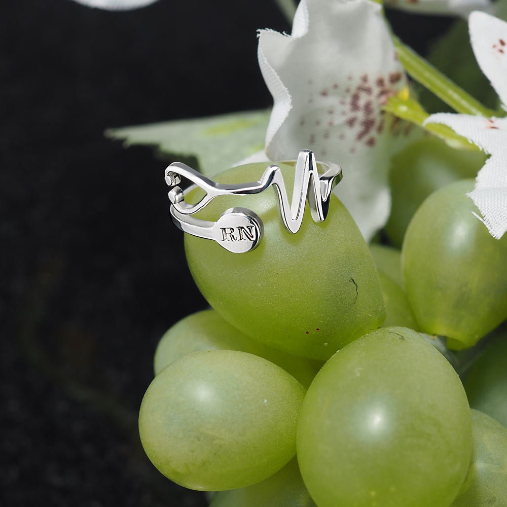 Stethoscope Nurse Ring - Etsy