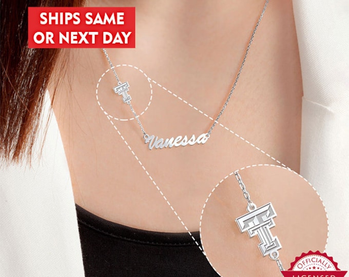 Texas Tech Raiders Personalized Keychain Texas Tech University Custom ...