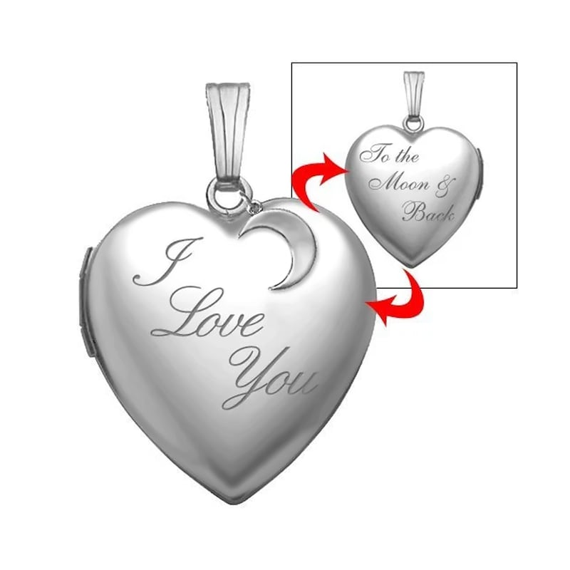 Love Locket Necklace - Etsy