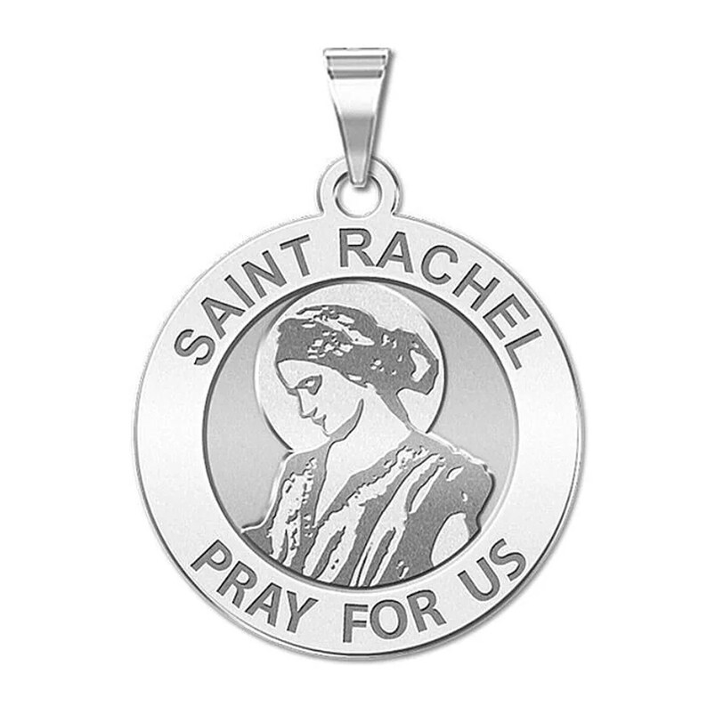 Saint Rachel Religious Medal - Etsy