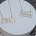 Personalized License Plate Necklace • License Plate Jewelry • Mini ...