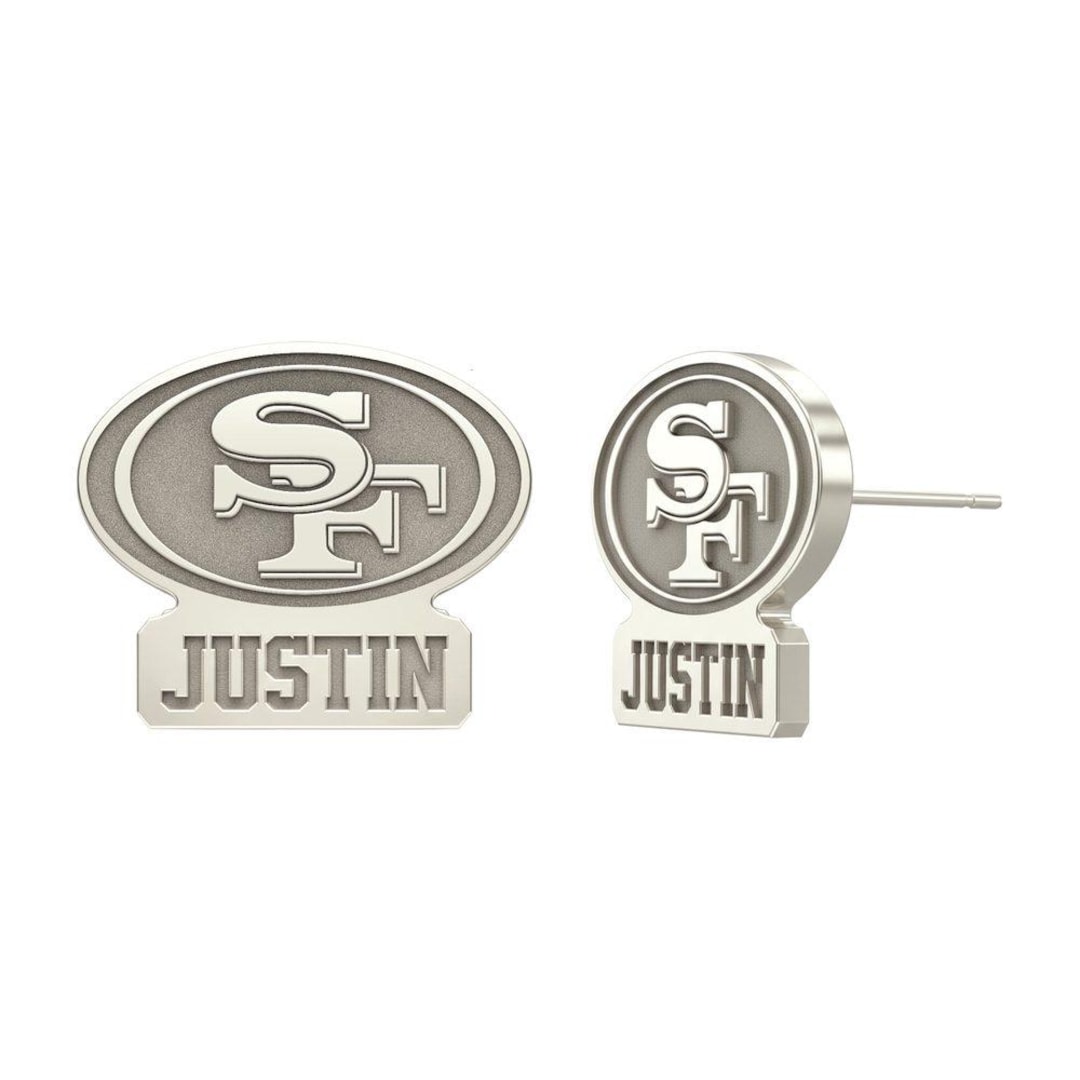 Officially Licensed San Francisco 49ers Earrings for Women - Etsy