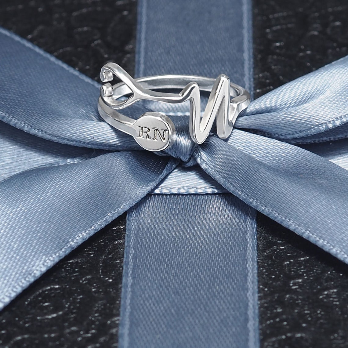 Stethoscope Nurse Ring - Etsy