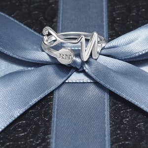 Stethoscope Nurse Ring - Etsy