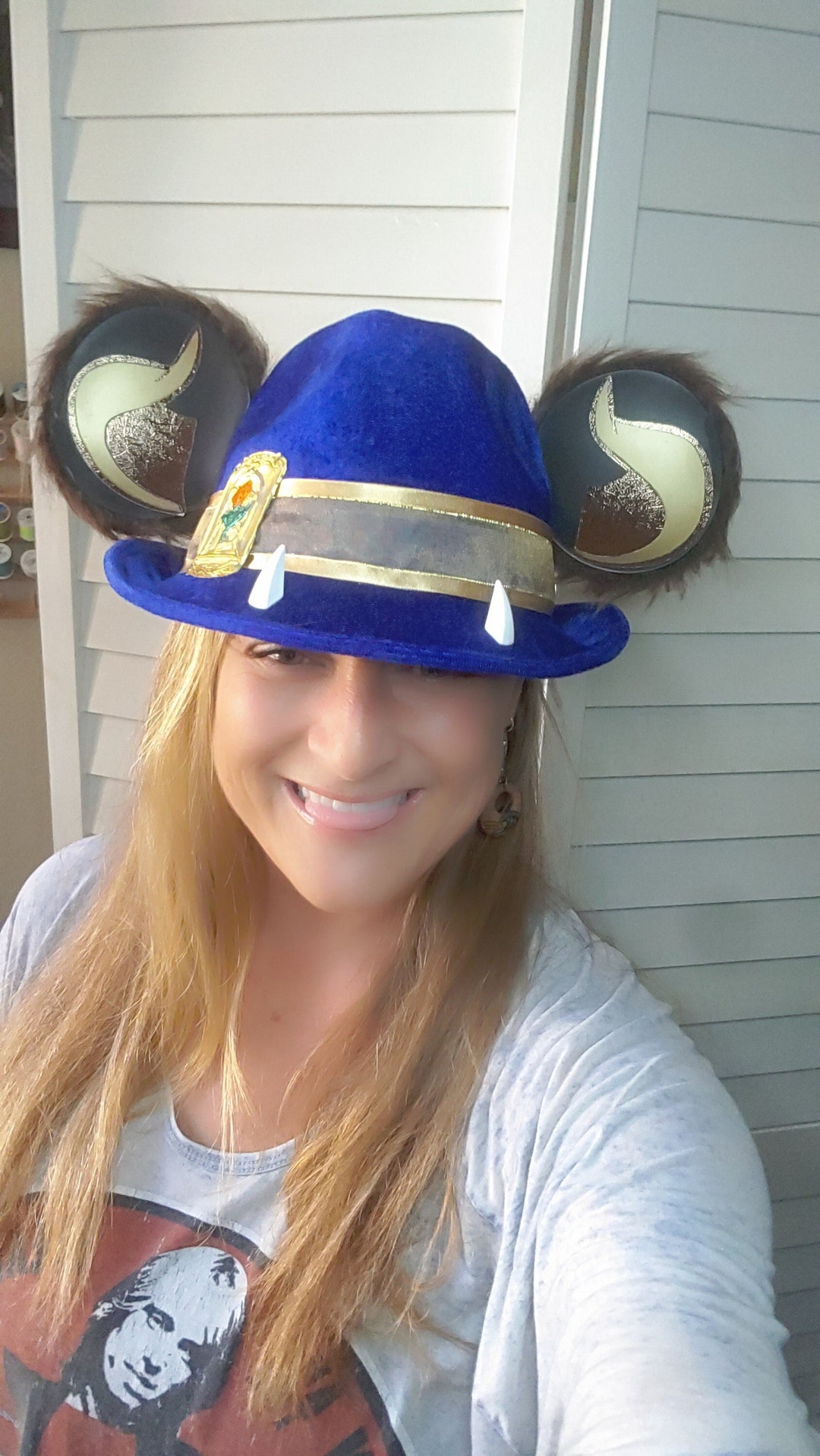 Beast Hat • Mouse Ears Hat • Mickey Mouse Ears Hat • Handmade ...