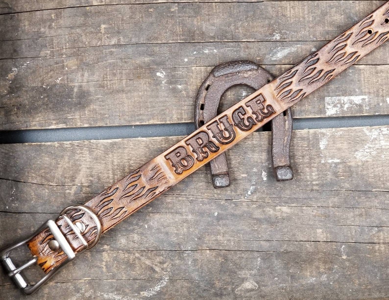 Leather Dog Collar: Design Your Own Personalized Dog Collar | Etsy
