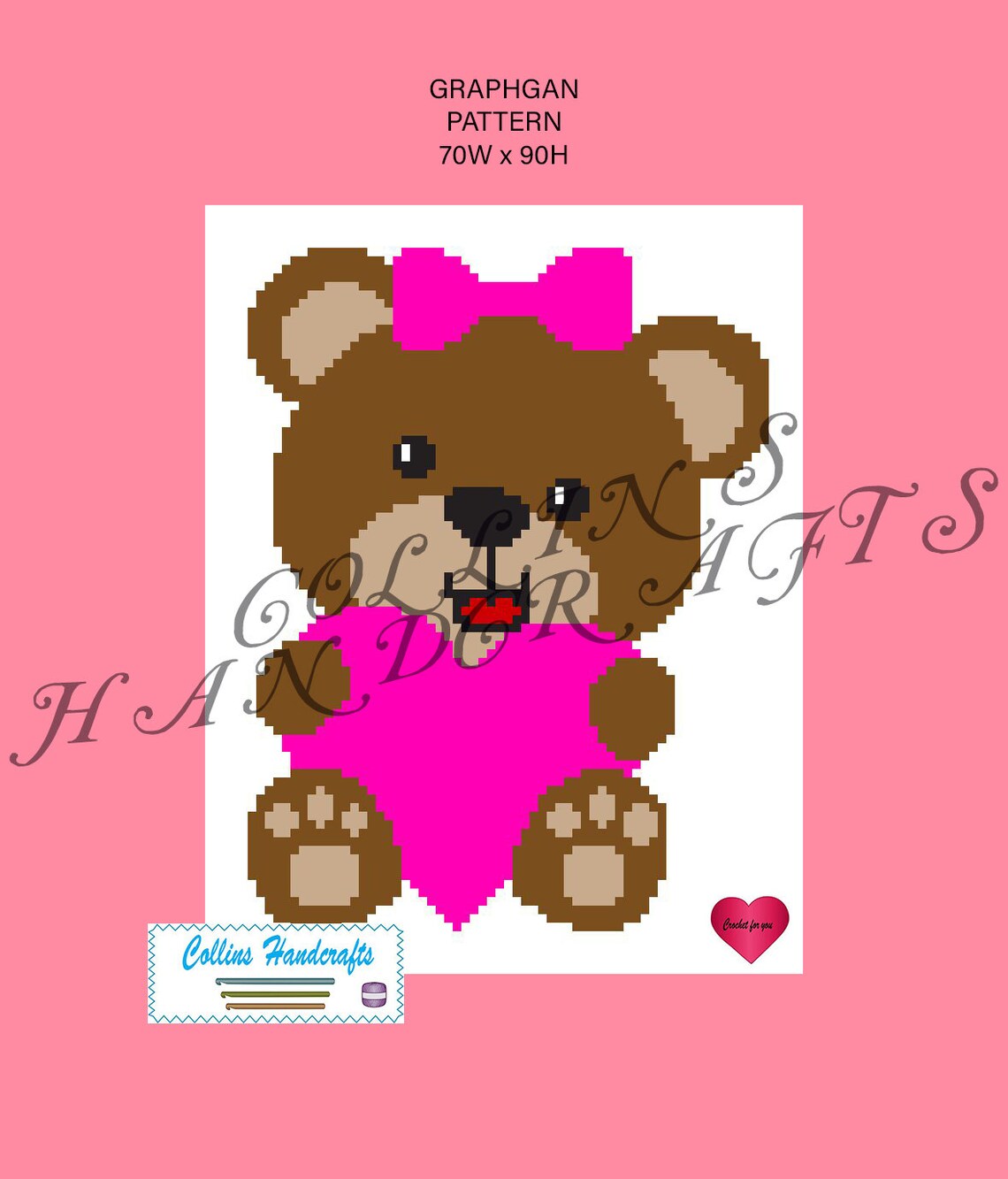 Pattern Graphgan-teddy Bear Collection - Etsy