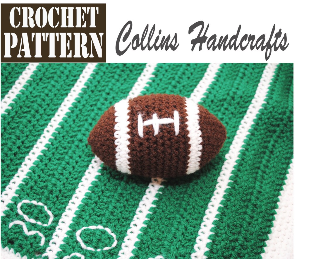 Pattern - Mini Toy Football -for a Newborn Photo Prop, Baby , Sports ...