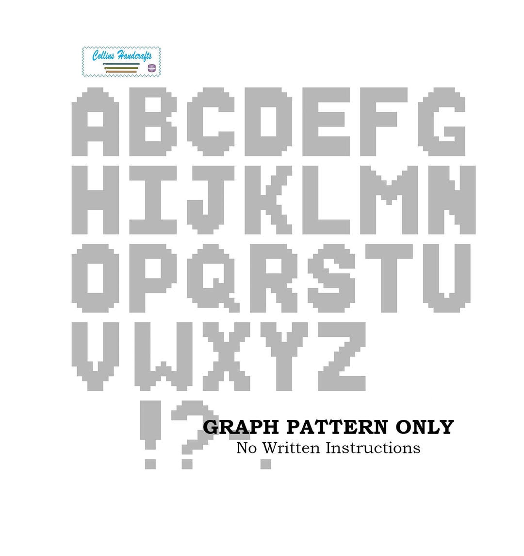 Pattern Graphgan-alphabet Uppercase (2022) Letters,words,design,abc ...