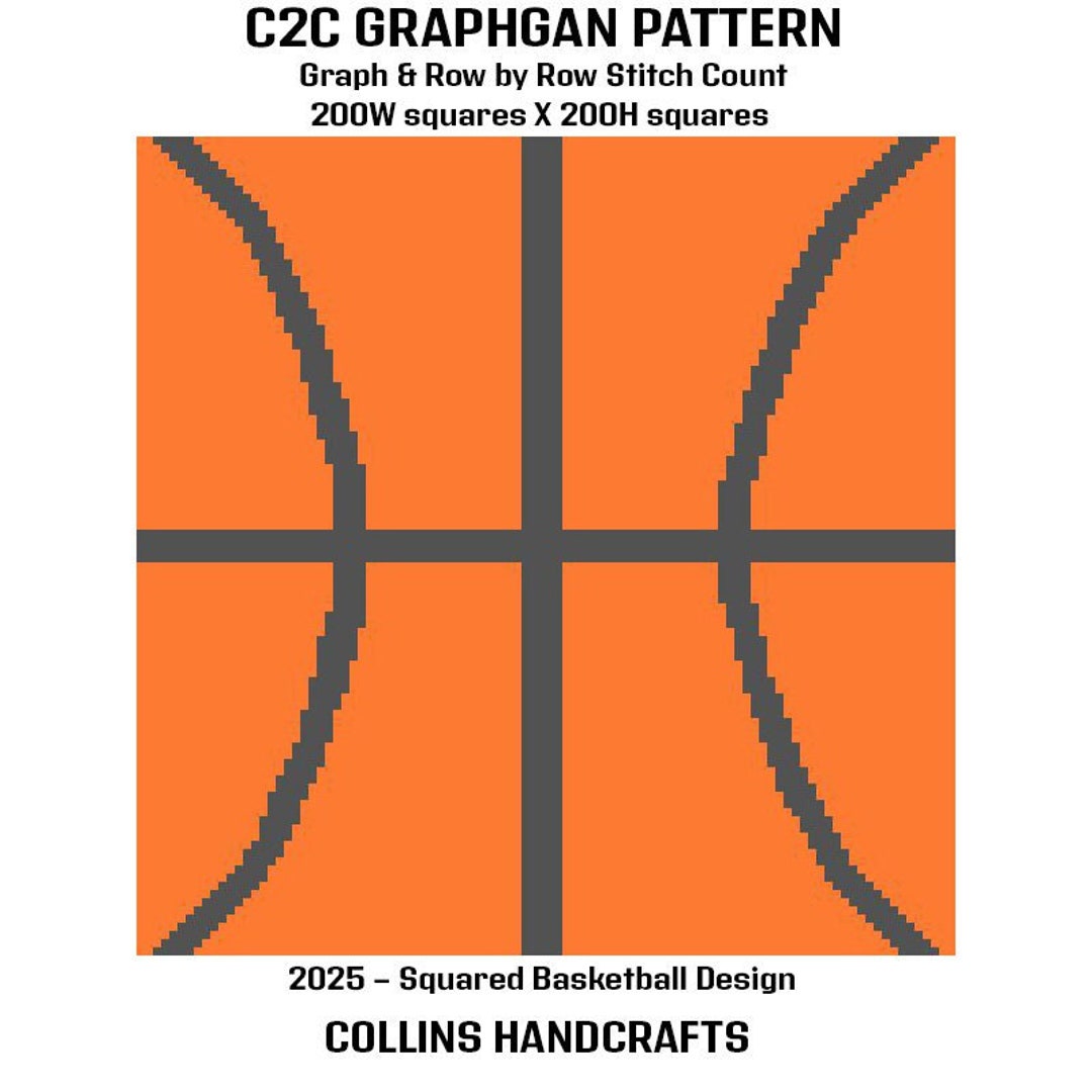 C2C Pattern Graphgan - Squared Basketball Graphgan (2025) Basketballs ...