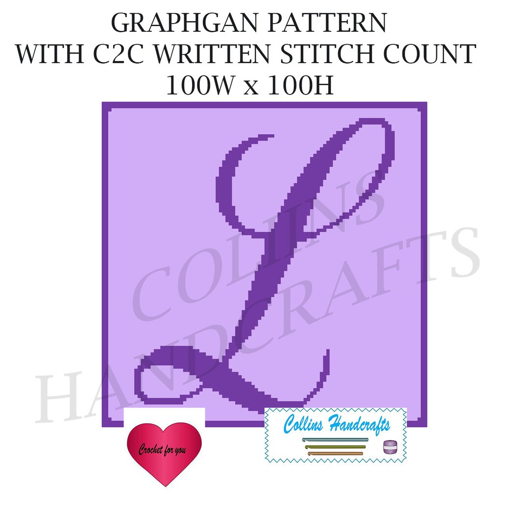 Pattern Graphgan-capital L (3146) Patterns,initial,letter,monogram ...