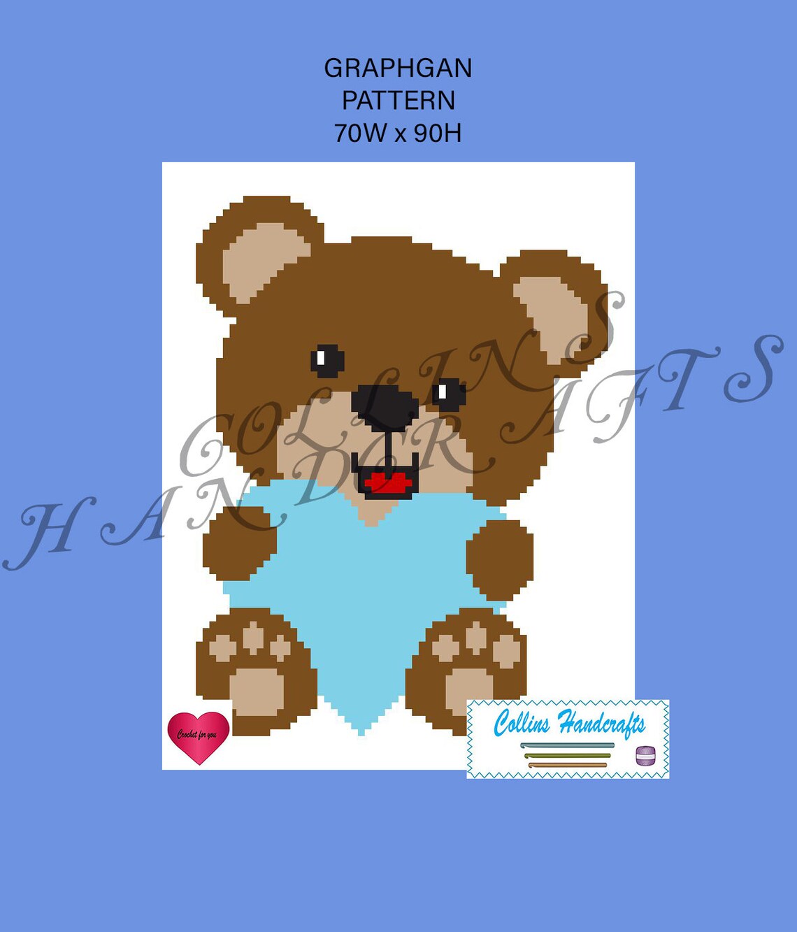Pattern Graphgan-teddy Bear Collection Bear,baby,shower,graphgan ...