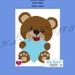 Pattern Graphgan-teddy Bear Collection Bear,baby,shower,graphgan ...